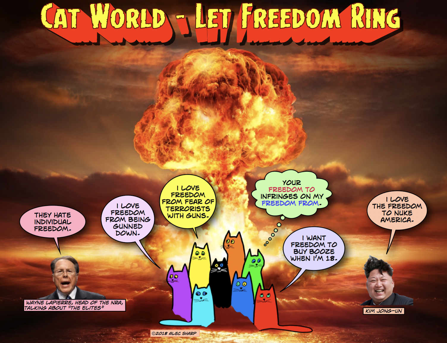 Let Freedom Ring | Cat World