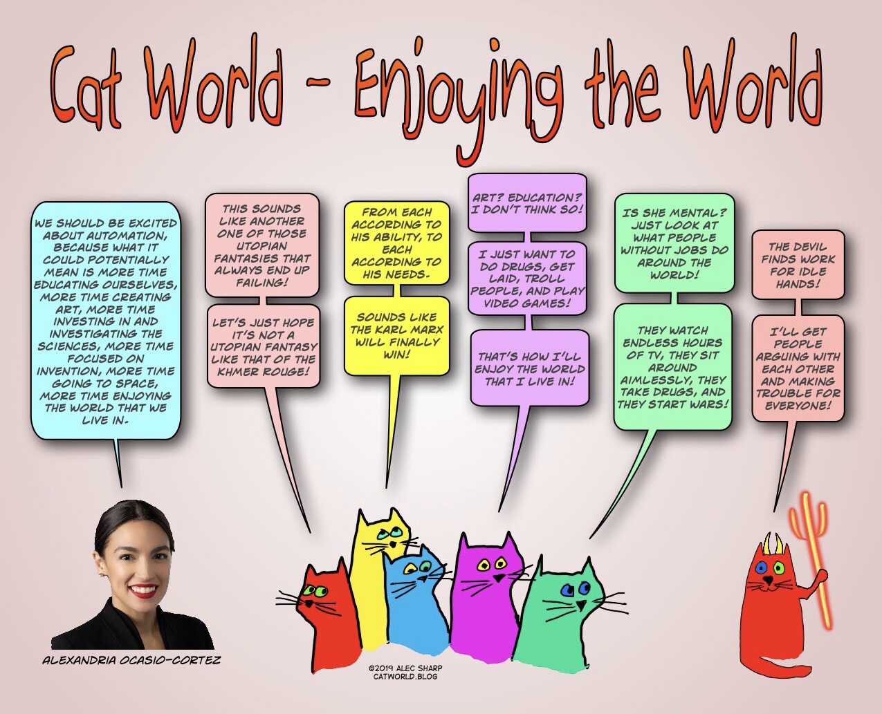 Enjoying the World | Cat World