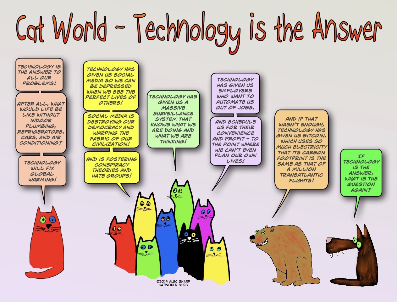 Technology is the Answer | Cat World
