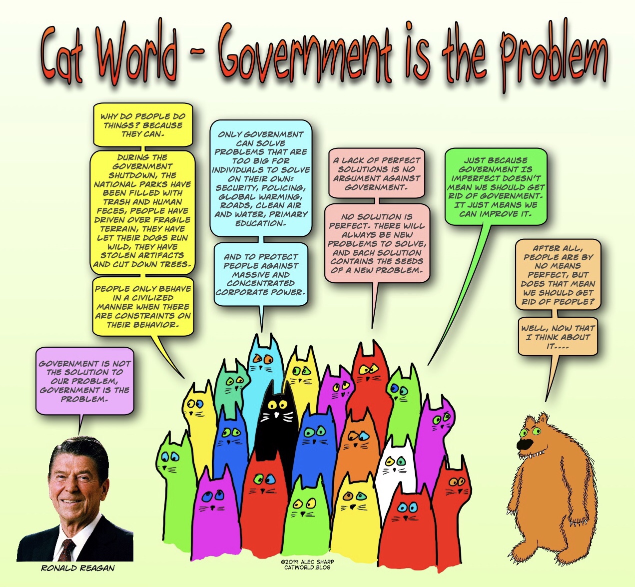 Government is the Problem | Cat World