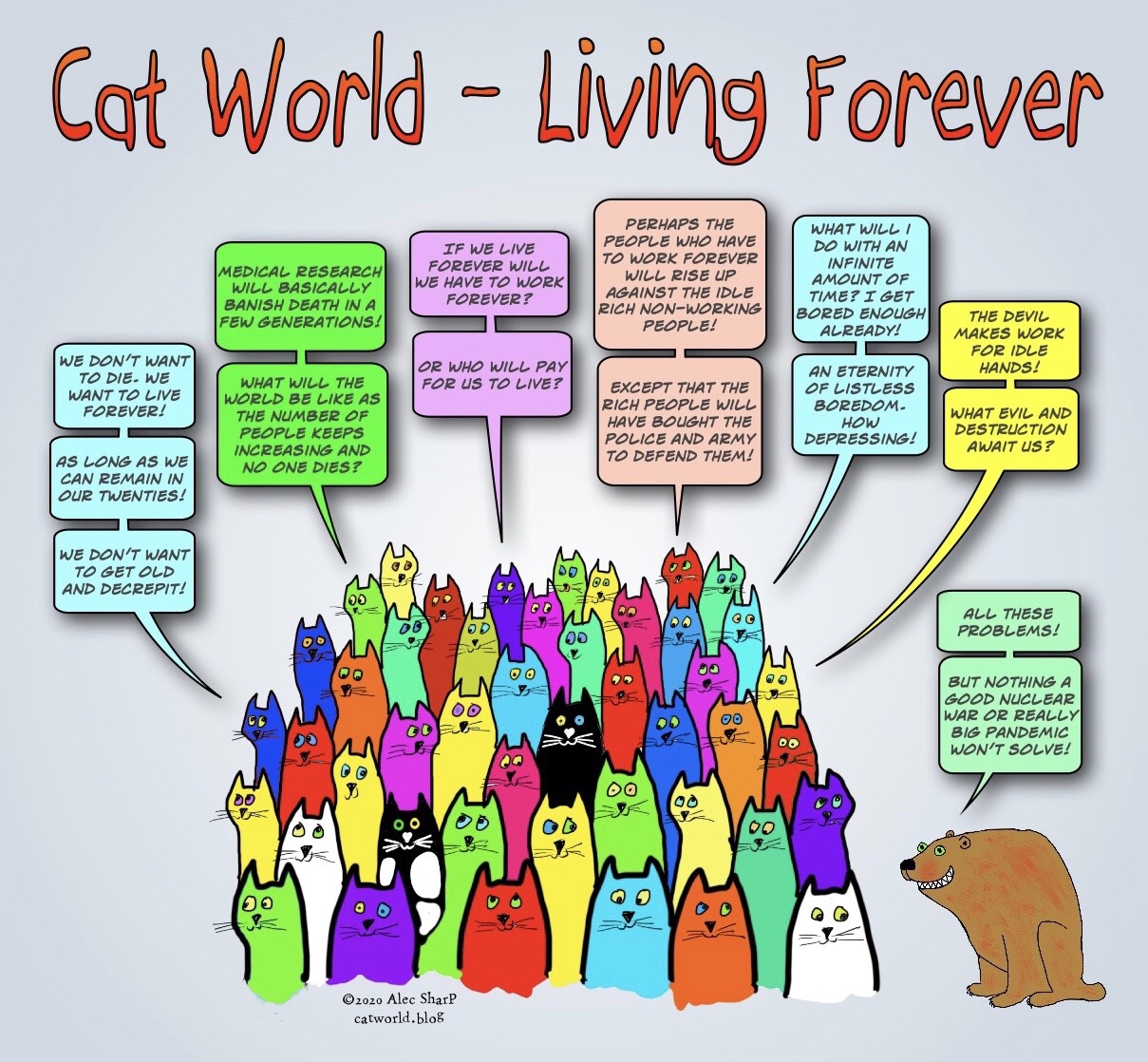 Living Forever | Cat World
