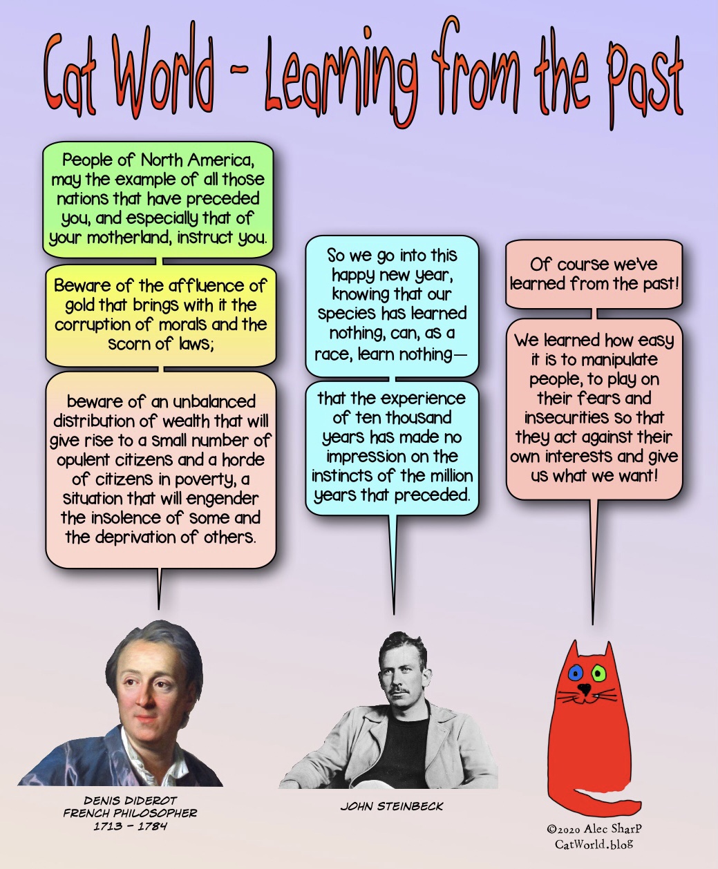 Learning from the Past | Cat World