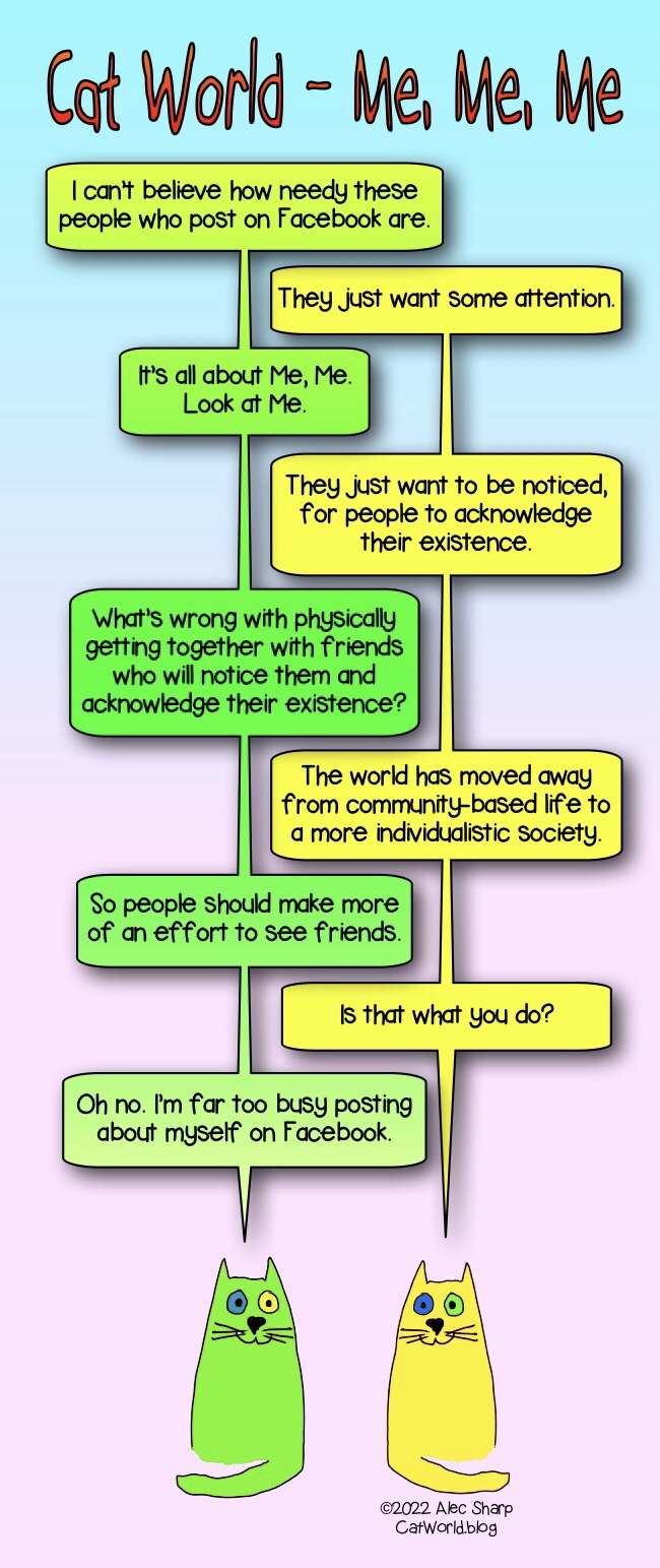 Me, Me, Me | Cat World