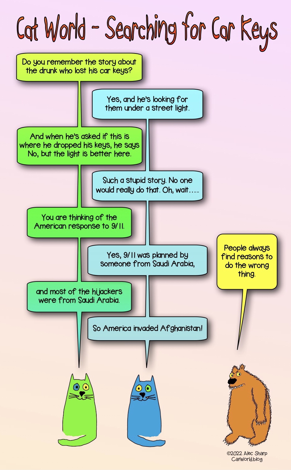 Searching for Car Keys | Cat World