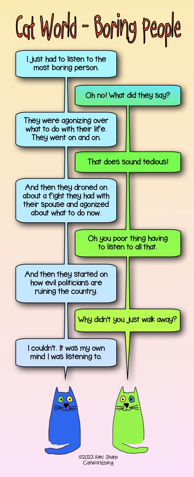 Boring People | Cat World