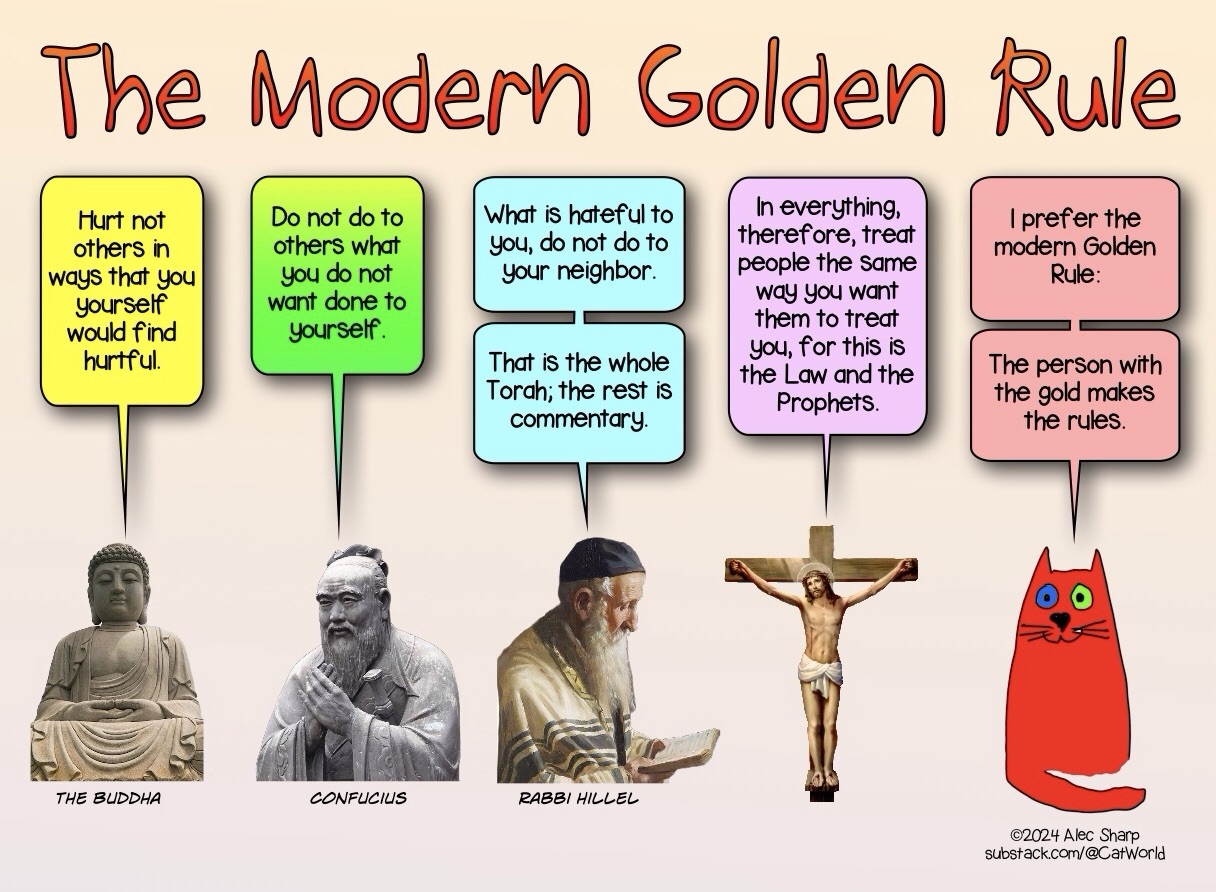 The Modern Golden Rule | Cat World