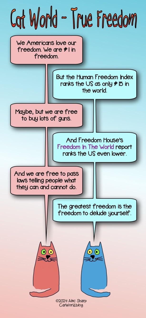 True Freedom | Cat World