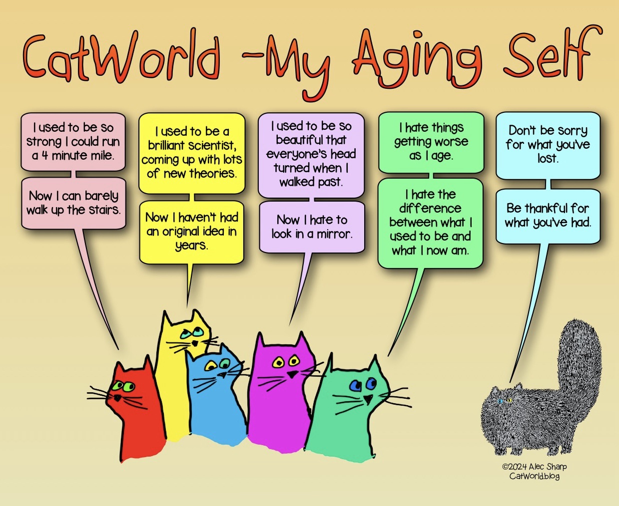 My Aging Self | Cat World