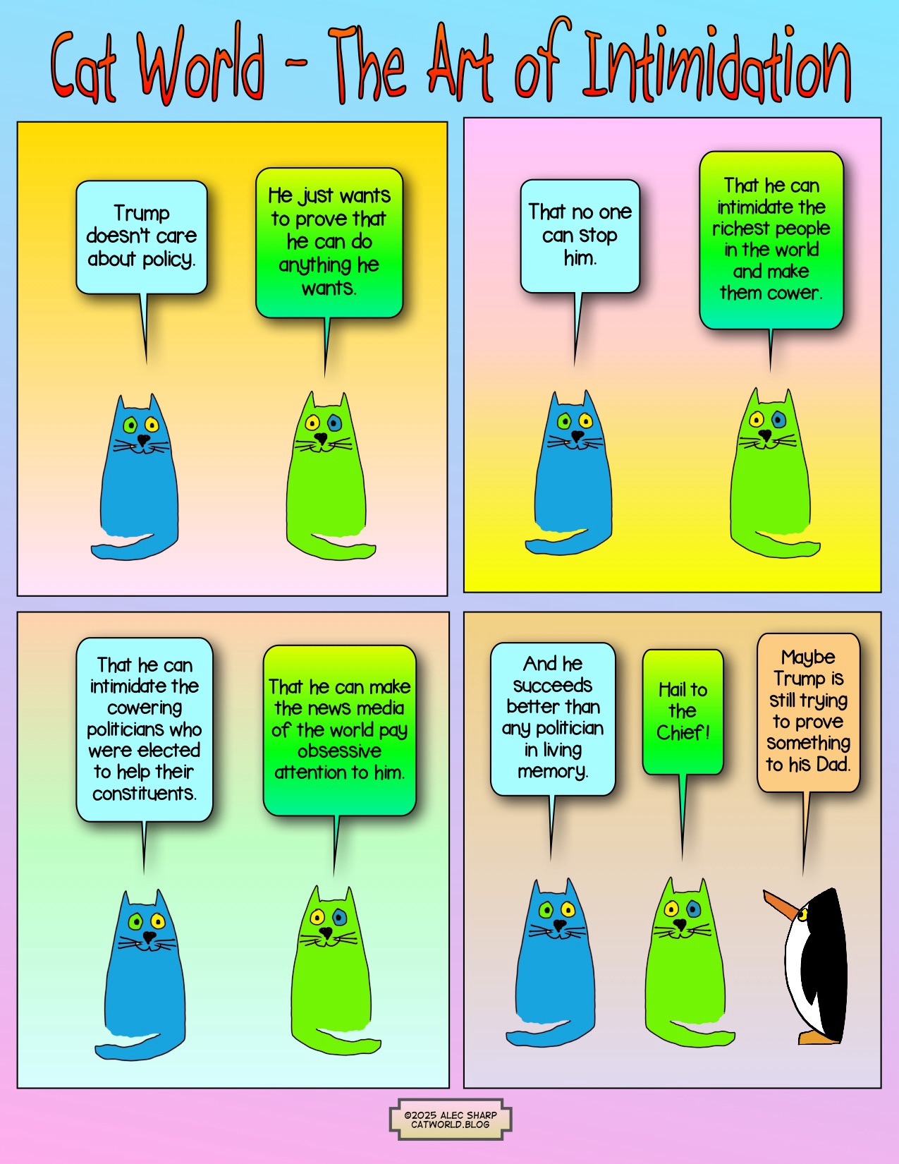 The Art of Intimidation | Cat World